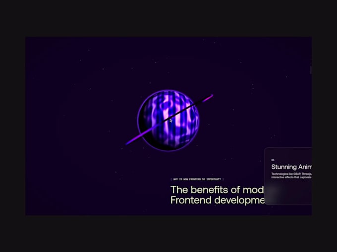 Create 3d interactive webflow website design 3d animated webflow spline gsap 3js by Omartechh ...