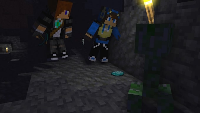 Make a minecraft animation by Kvai66 | Fiverr