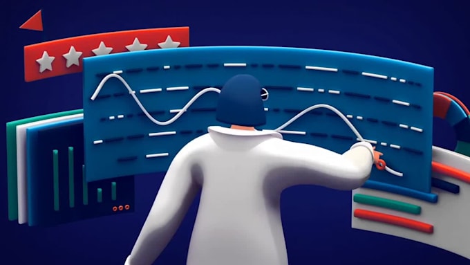 Create 2d 3d isometric animation video 3d isometric illustration ...