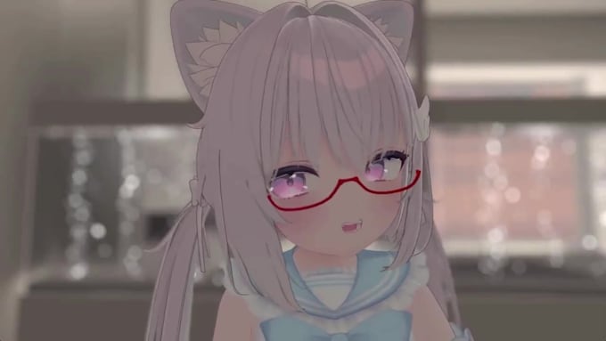Model custom vrchat, vrchat avatar, 3d vtuber, millitary avatar in vrm ...