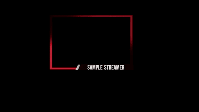 Design an animated webcam for your stream or personal use by B4rman ...
