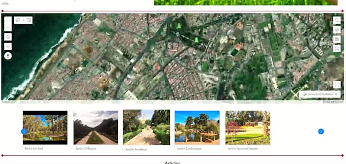 Create a web application using arcgis online and experience builder by Lina_mekk | Fiverr