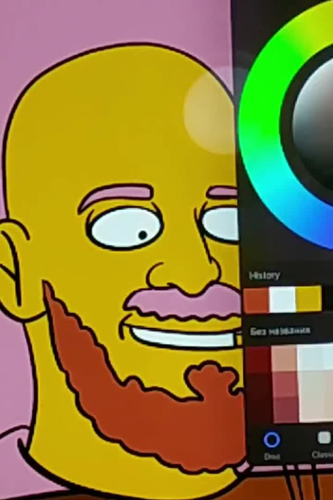 Custom simpson family portrait, custom simpson couple portrait, by ...