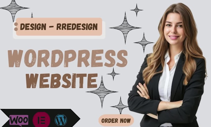 Create design redesign build update develop customize wordpress website by Digidiane | Fiverr