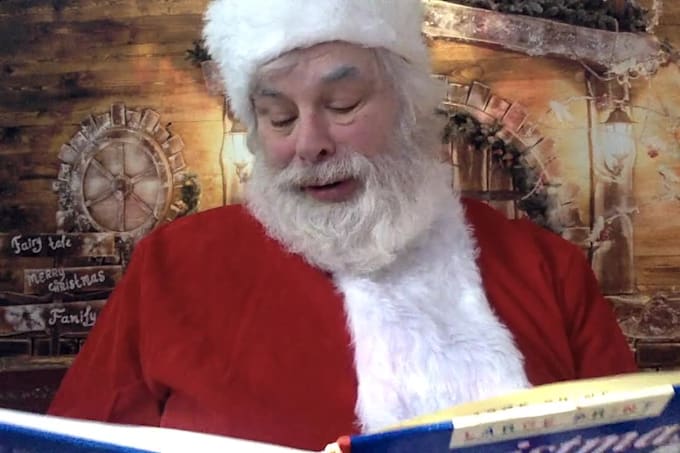 Read a christmas story as santa by Tongobongo866s | Fiverr