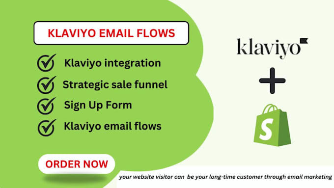 Set up shopify klaviyo email marketing flows automation and campaign by Cubix07 | Fiverr