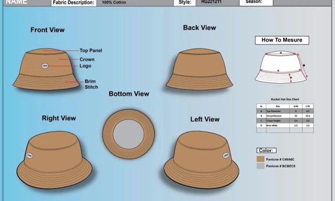 Do hat tech pack cap tech pack design flat sketch with beanie tech pack ...