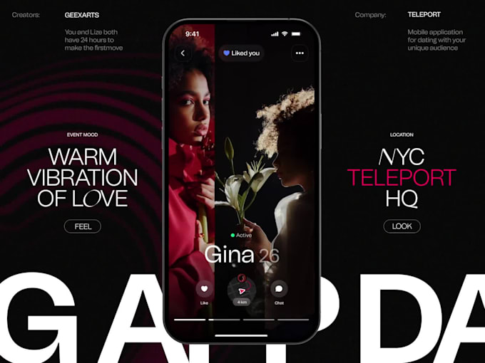 Build dating app like tinder,hinge,bumble,video chat app,live streaming app by Dhruv_appstudio ...