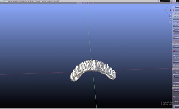 Design accurate ibar frameworks using blender for dental by Eriselda99 ...