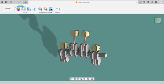Design 3d models and rendering in fusion 360 by Abdulrehmana572 | Fiverr