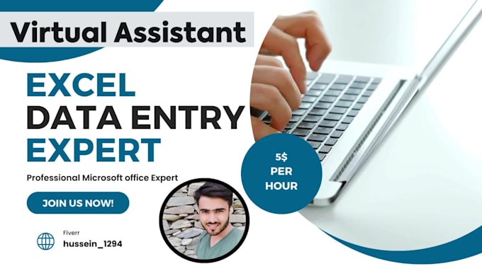 Do excel data entry, web research, data mining, copy paste by Hussein_1292 | Fiverr