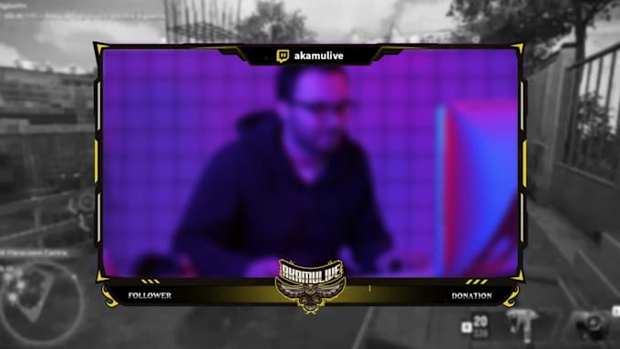 Create amazing animated facecam overlay for kick,twitch,youtube,fb by ...
