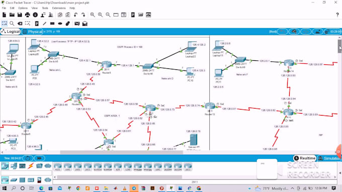 Do cisco packet tracer project of ccna and ccnp by Mishu_t | Fiverr