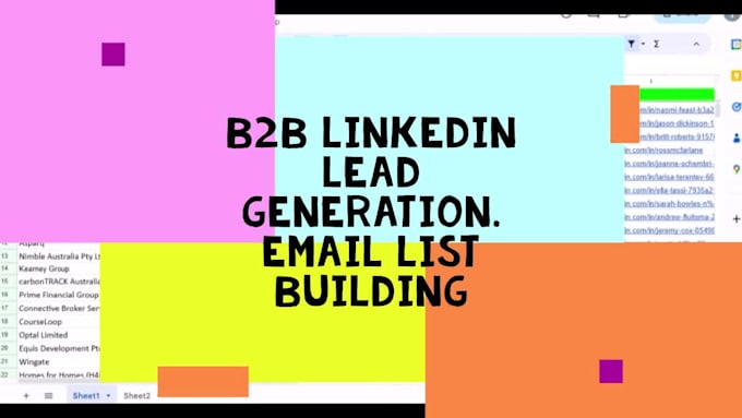 Do targeted b2b lead generation, lead prospecting, and list by Arehman840 | Fiverr