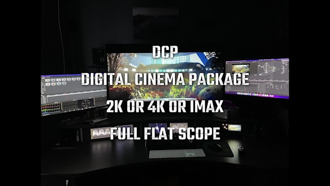 Make professional 2k, 4k dcp digital cinema package for your project by Balabanov_color | Fiverr