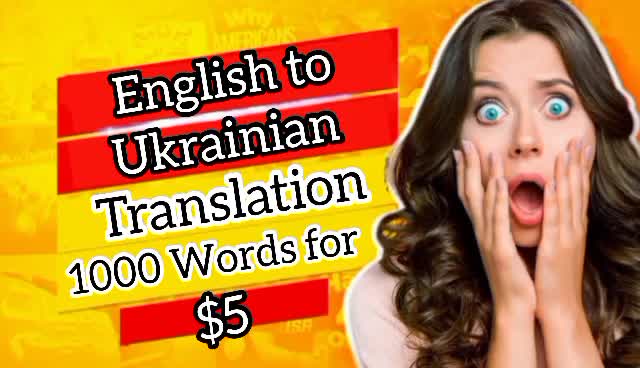 Perfectly translate english to ukraine manually by Lucinda_hallewe | Fiverr