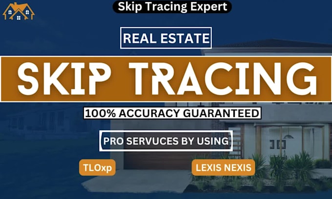 Do skip tracing for real estate business using tlo by Rehanmaliik | Fiverr