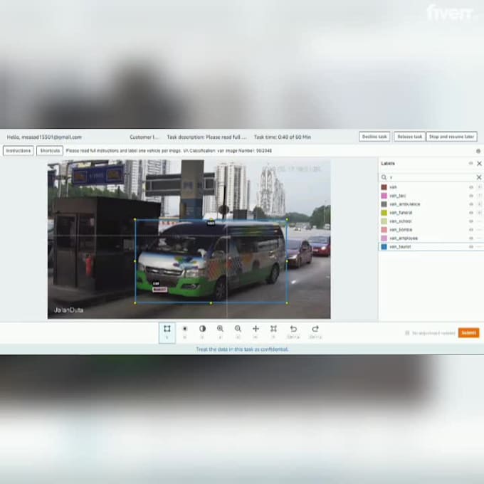 Do data annotation image labelling lidar polylines by Leelakrishna03 | Fiverr