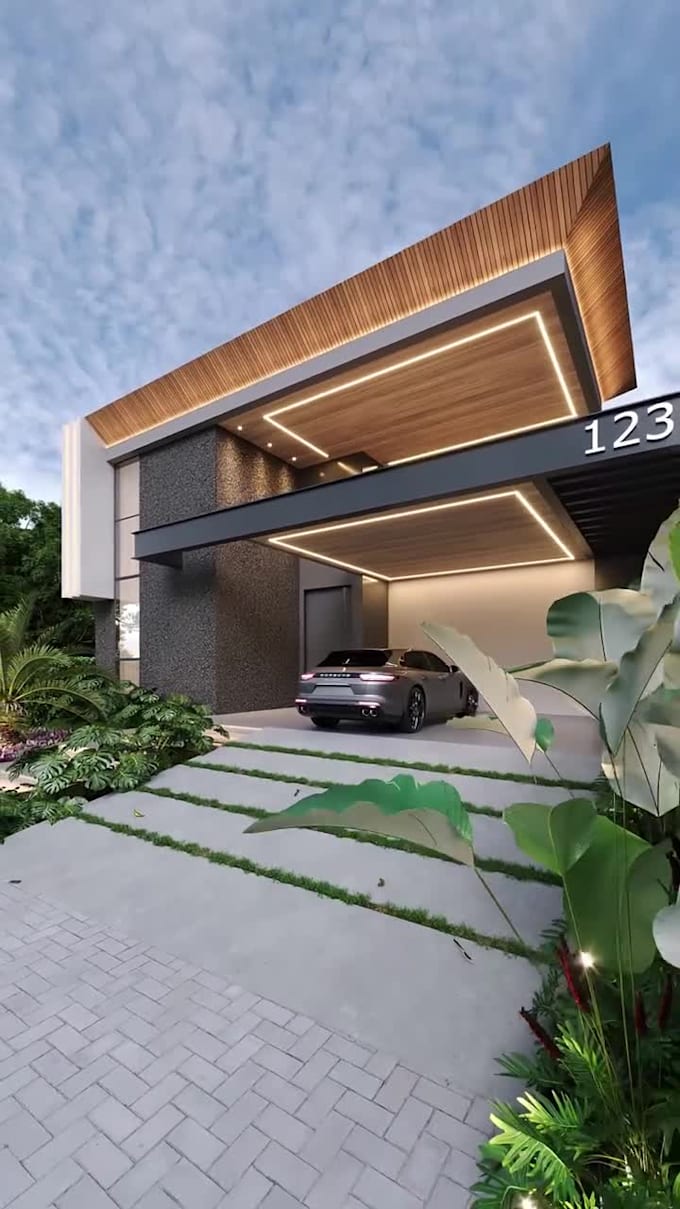 Do 3d architecture animation walkthrough, 3d architecture rendering virtual tour by ...