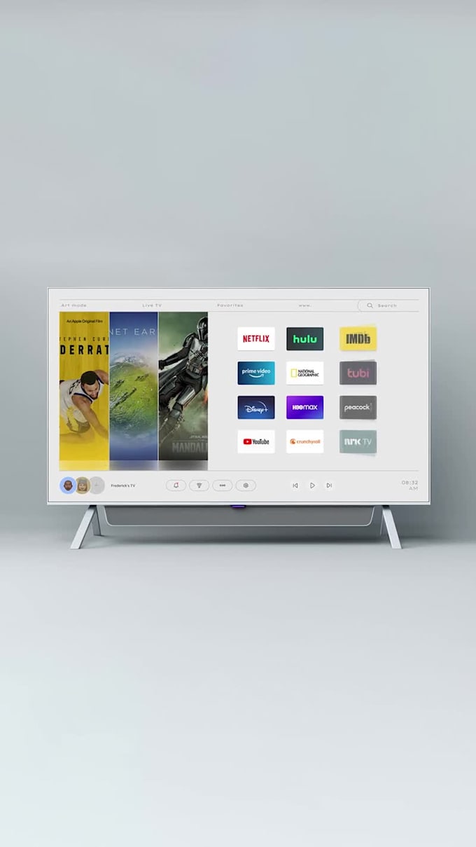 Develop live streaming app, streaming website, roku tv, ott app, smart tv app by Bloomava | Fiverr
