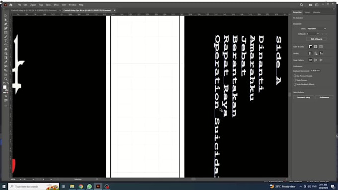 Design cassette inlays ready for print by Ameros13 | Fiverr