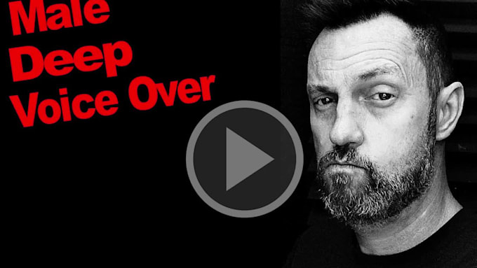 Record a deep male voice over by Nichollsvoice | Fiverr