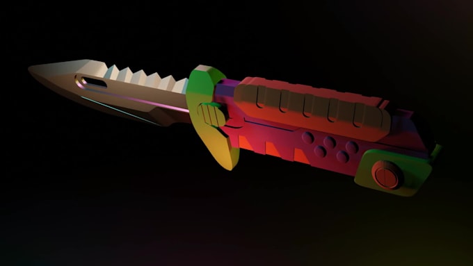 Do something good at 3d model and usually make 3d from props and ...