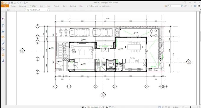 Draw, redraw 2d floor plan, house plan and elevation on autocad by Alexnghiem0584 | Fiverr