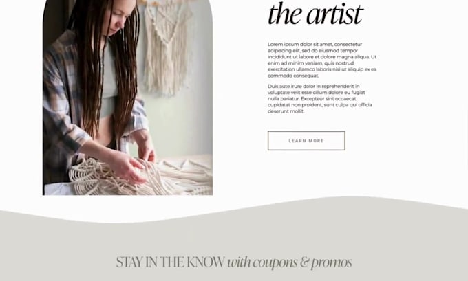 Developed website with wix squarespace weebly wordpress webflow zyro jimdo duda by Karola_haas ...