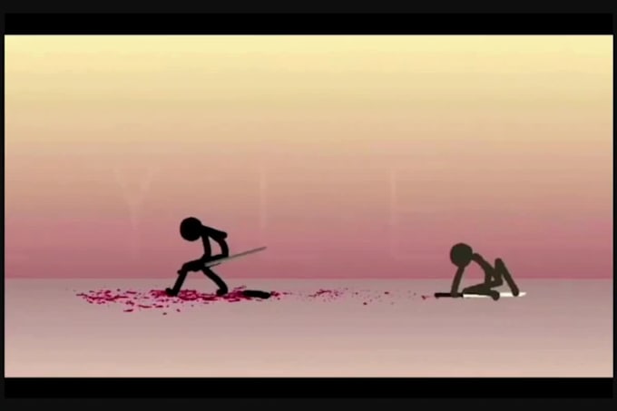 Animate 2d fighting stick figure stickman animation, 2d stick figure ...