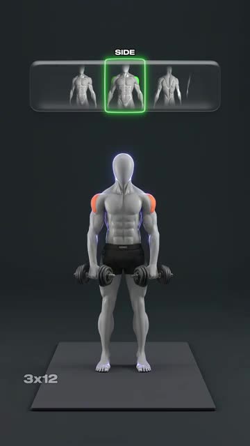 Create 3d workout animation, 3d gym animation, 3d fitness animation ...