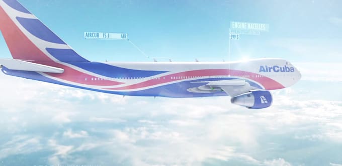 Do hype realistic 3d aero plan animation , 3d airplane design, 3d jet ...