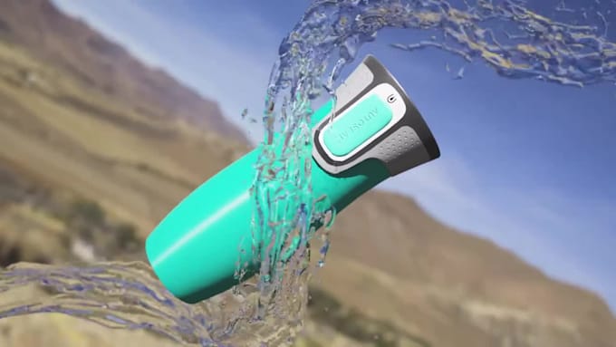 Create realistic 3d water simulation , liquid animation , fluid for ...