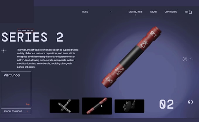 Create Interactive 3d Animated Website Parallax Scrolling Animation
