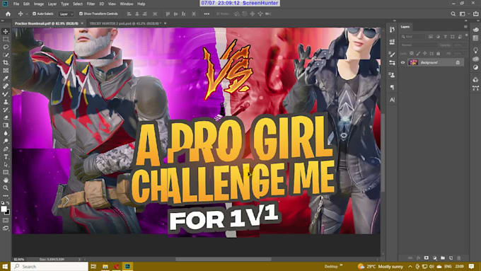 Design a viral youtube gaming thumbnail in 2 hours by Humairagraphixs ...