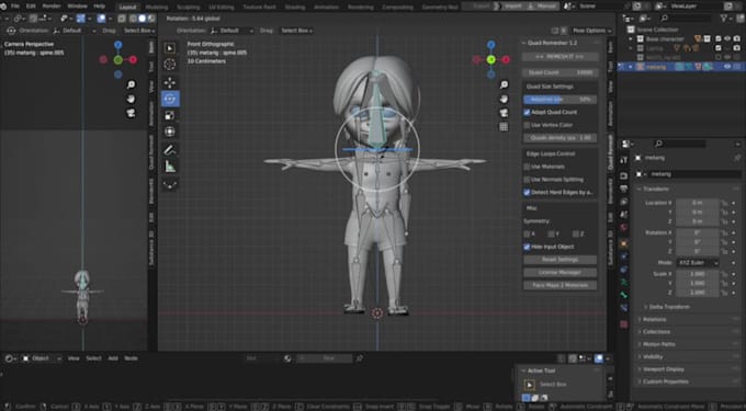 Blender rigging,vtube rig,unity rig,blendshape,maya rig,3d rigging ... Blender rigging,vtube rig,unity rig,blendshape,maya rig,3d rigging ...