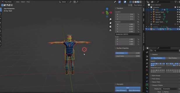 Rig 3d for ue5,3dmodel with ps1 and n64 looks,unity,animation or mocap blend by Hapeadey | Fiverr