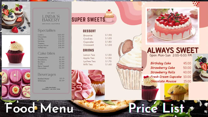 Do an impressive digital menu design by Gigworkerr | Fiverr