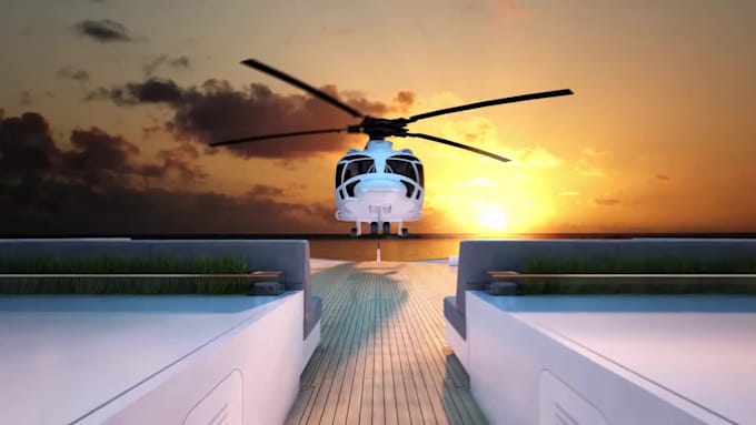 Create 3d boat animation, 3d ship animation, 3d yacht design, 3d yacht ...