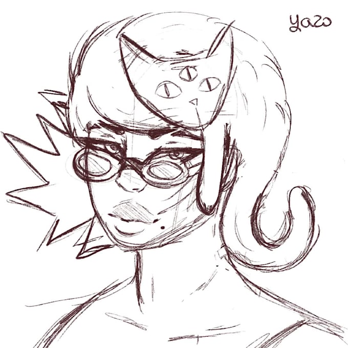 Draw your discord profile pic by Yazooo_ | Fiverr