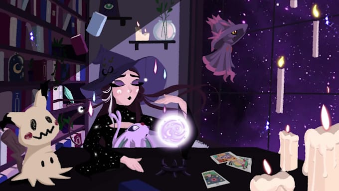 Create an animated 2d waiting screen for your twitch chanel by ...