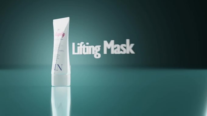 3d cosmetics animation 3d bottle design 3d product animation in c4d 3d ...