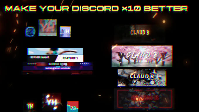 Create animated logo, icon, pfp, banner gif for discord