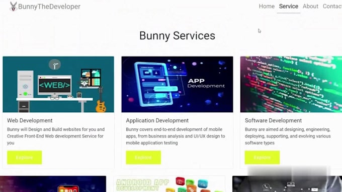 Be your professional full stack web app developer by Usama_2022 | Fiverr
