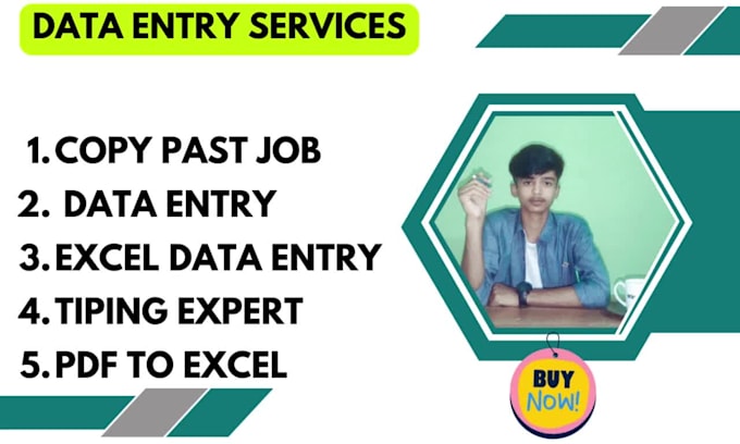 My data entry gig by Nazma889 | Fiverr