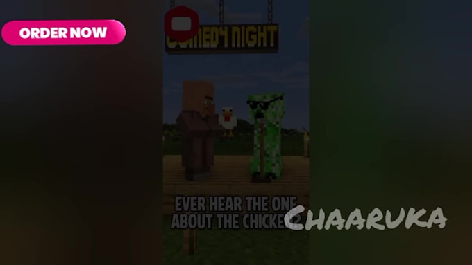 Make a funny minecraft short video by Chaaruka1 | Fiverr