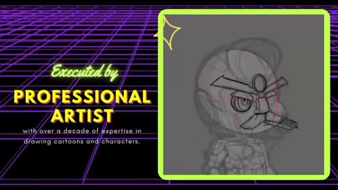 Draw cute chibi characters for your nft project by Kecebongekor9 | Fiverr