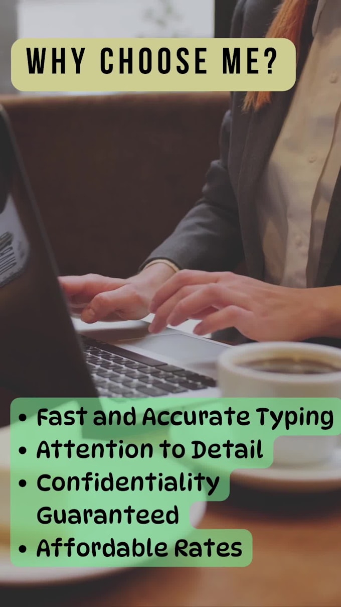 Fast and accurate typing and document conversion services by ... Fast and accurate typing and document conversion services by ...