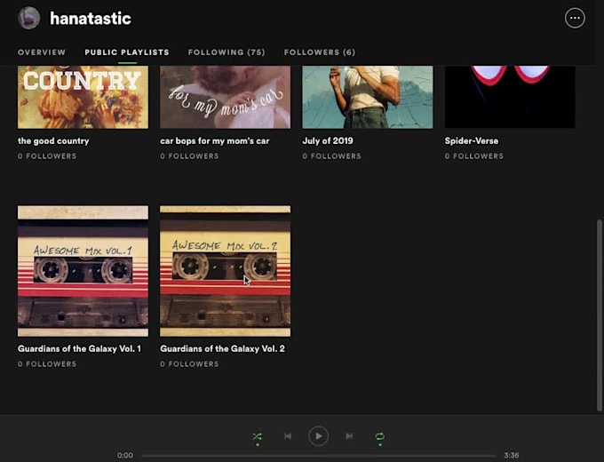 Create a custom playlist based on your music taste by Hanatastic | Fiverr
