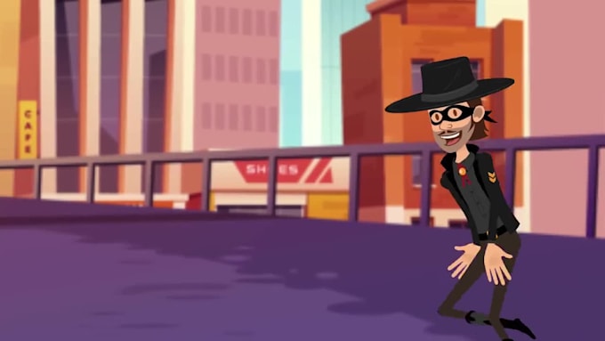 Make professional custom 2d cartoon animation video for you by ...